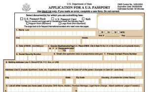 US Passport Forms – Fast Form Filler